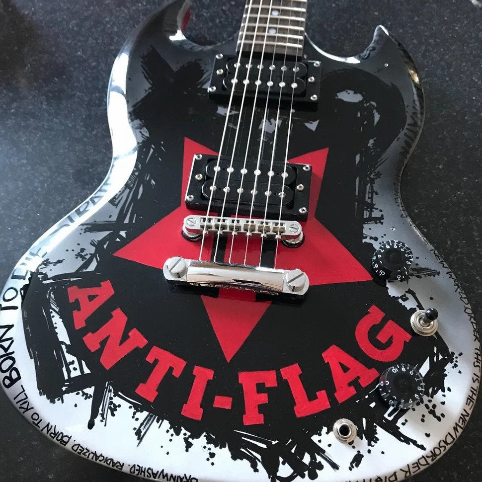 Anti-Flag Guitar – RonzWorld Guitar Gallery